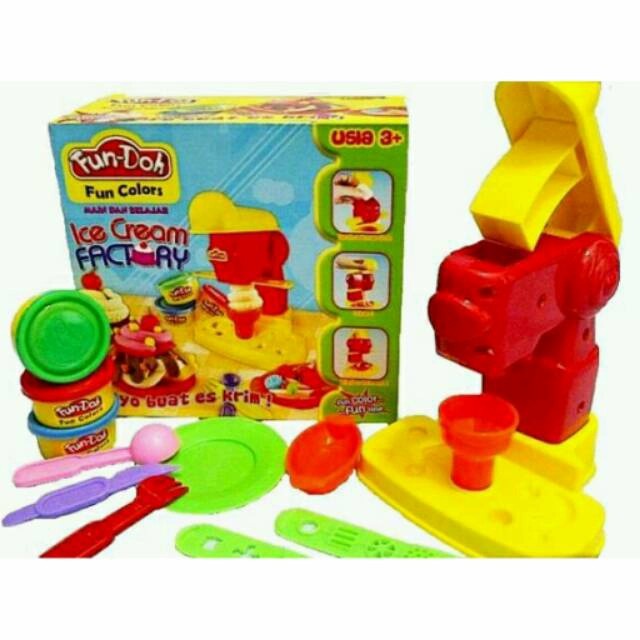 Brinquedos Fundoh Divertidos Doh Sorvete De Velas Sensoriais De ...