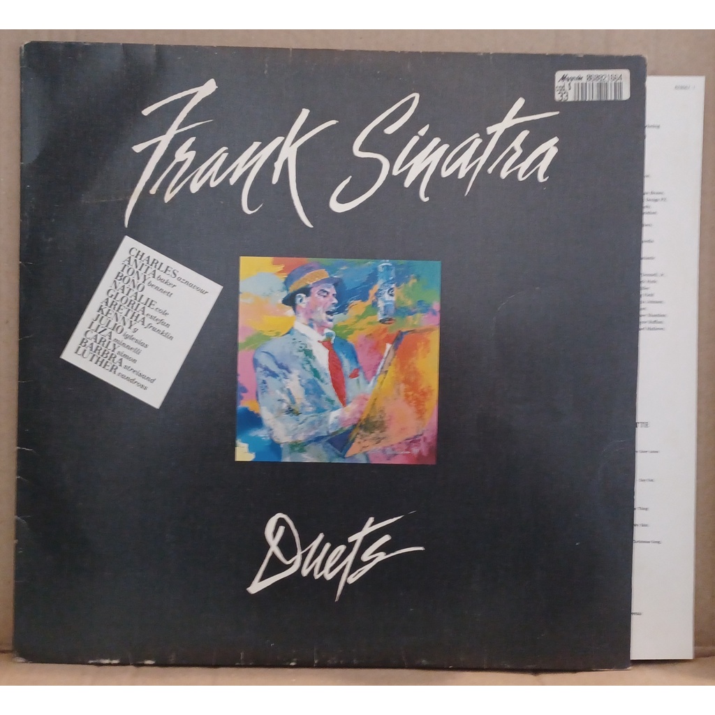 LP Disco De Vinil Frank Sinatra - Duets - Com Encarte LP Ótimo Capa ...