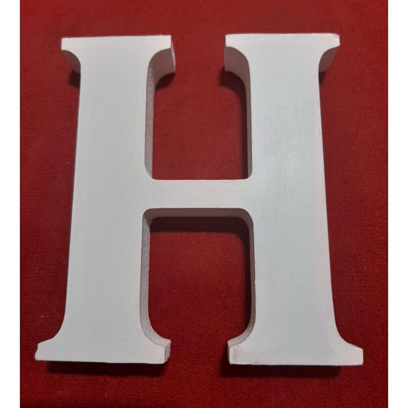 Letra em MDF - H | Shopee Brasil