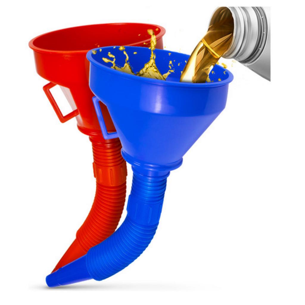 Funil Multiuso Sanfonado De Plástico Com Peneira Filtro Uso Geral 38 cm ...