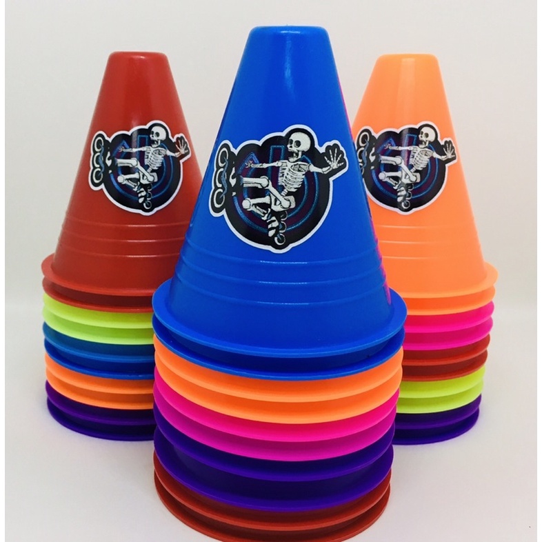 cones para slalom, cones para manobras radicais, patins, skate, cones ...