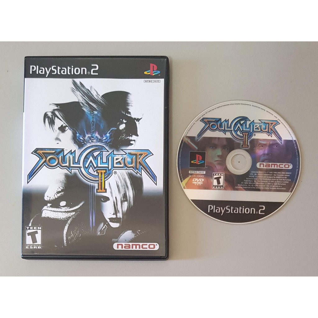 PS2 - Soulcalibur 2 Soul Calibur II - Leia a descrição | Shopee Brasil
