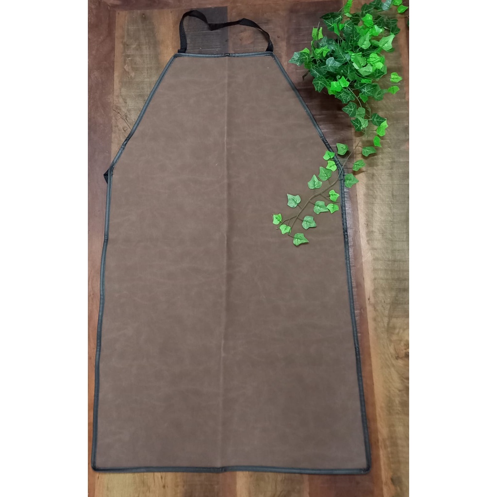 Avental para Cozinha Impermeável com Forro Marrom | Shopee Brasil