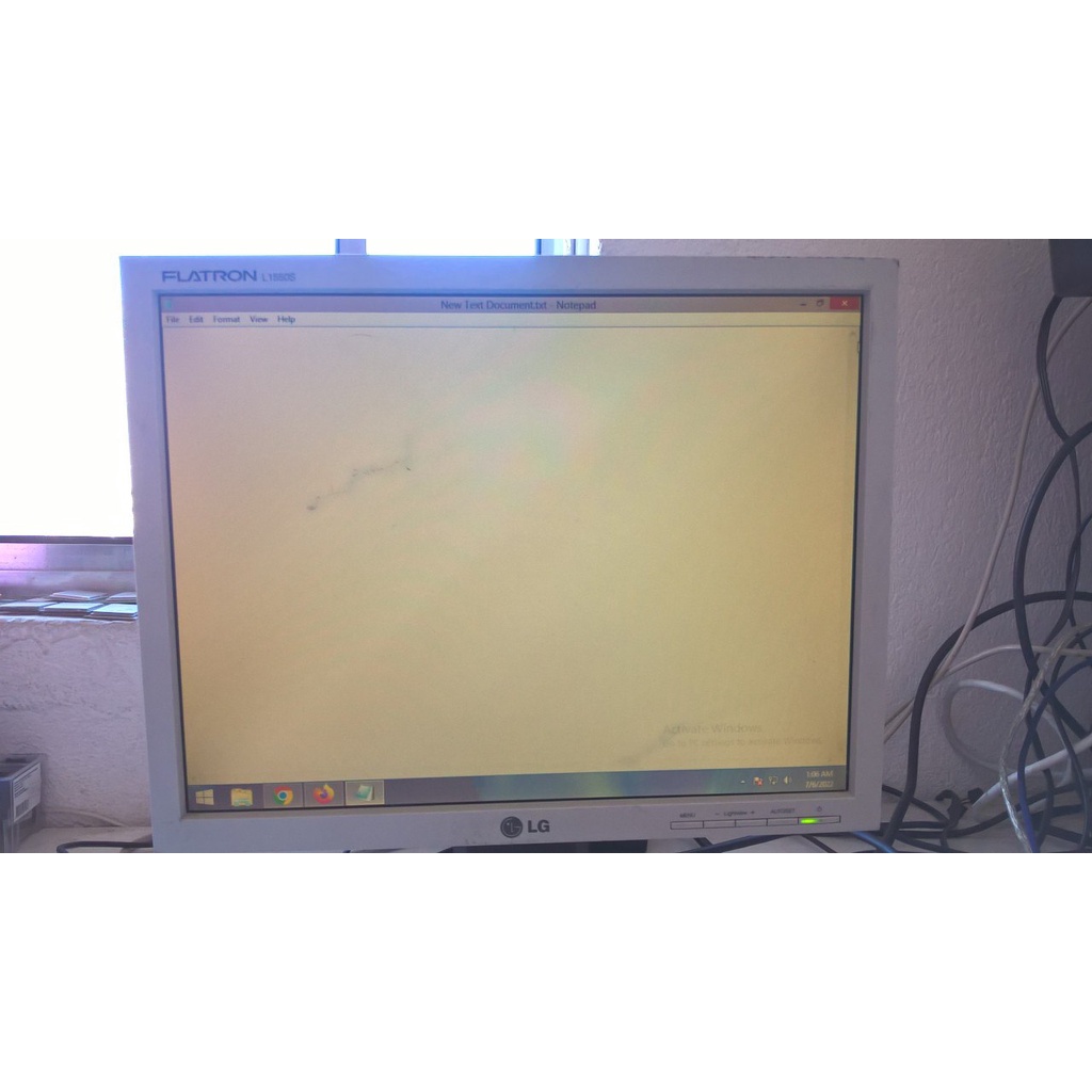 monitor lcd LG L1550s 15 polegadas com garantia 3 meses . | Shop