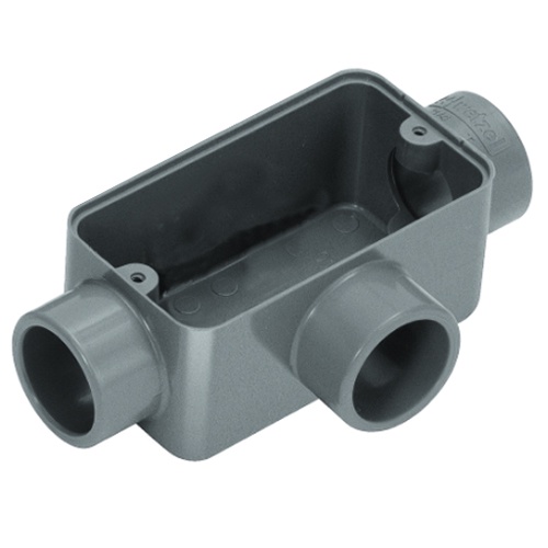 Condulete Pvc Fixo Tipo T 3/4 Sem Rosca Conduletzel Wetzel | Shopee Brasil