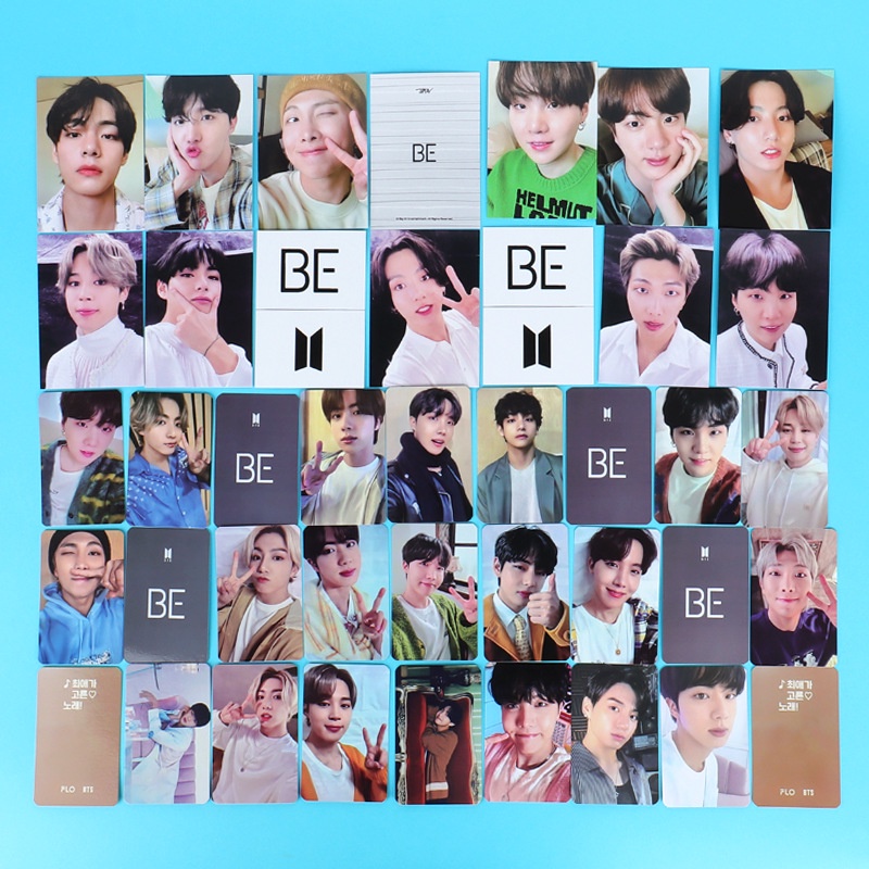 Álbum Kpop Bangtan Boys BE ESSENTIAL Edition Photocards | Shopee Brasil