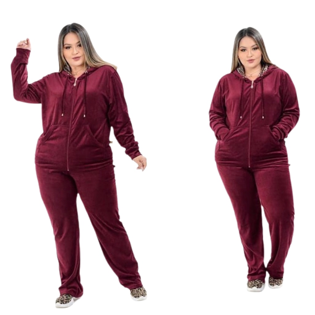 Conjunto Moletom Veludo Plush Capuz Frio Onça Feminino | Shopee Brasil Conjunto Moletom Veludo Plush Capuz Frio Onça Feminino | Shopee Brasil