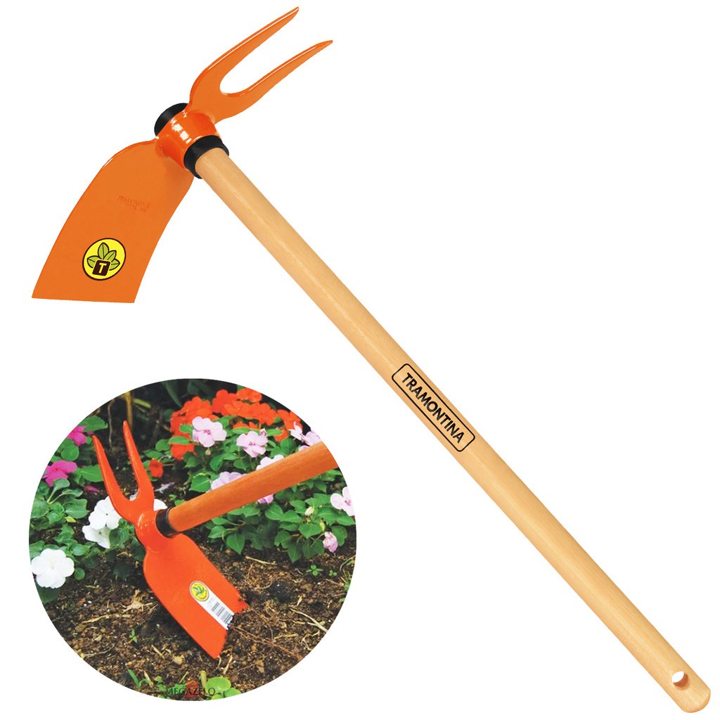 Sacho Duas Pontas Picareta Com Cabo 60cm Tramontina | Shopee Brasil