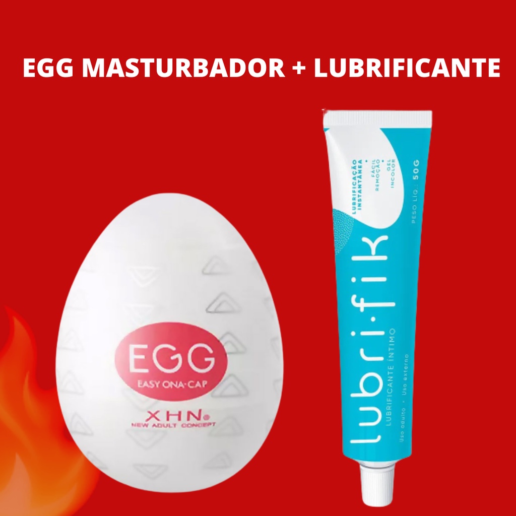 kit combo EGG MASTURBADOR MASCULINO MASCULINO MAGICAL KISS + GEL LUBRIFICANTE NEUTRO + envio ...
