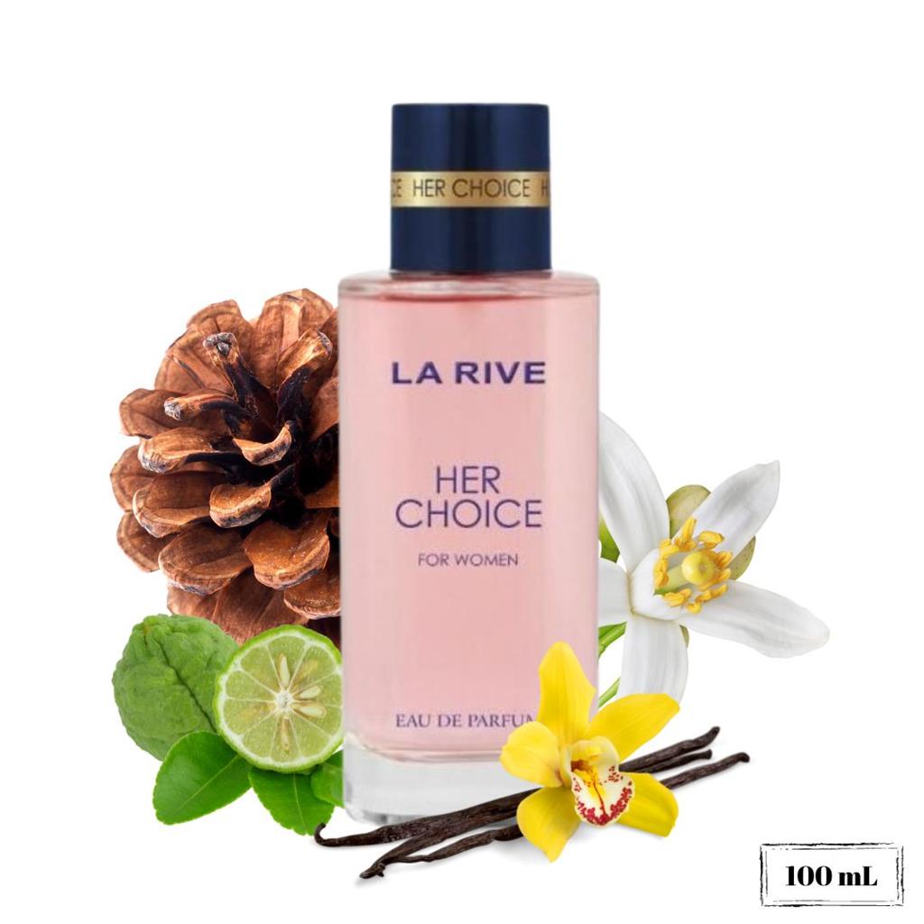 Her Choice La Rive Perfume Feminino EDP 100mL Lancamento | Shopee Brasil