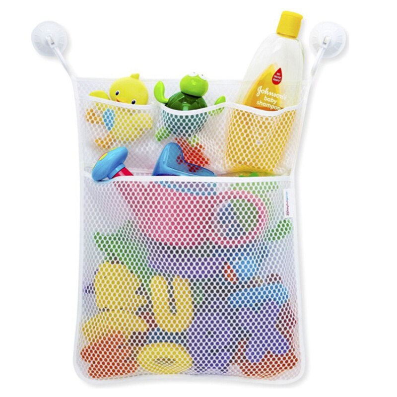 Rede Organizador Saco Saquinho Shampoo Brinquedos Banho Bebe | Shopee ...