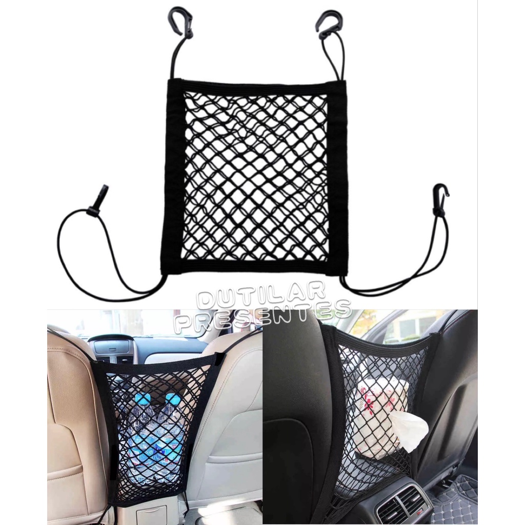 Rede Organizador Porta Treco Universal Multiuso Bancos Carro - CK3511 ...