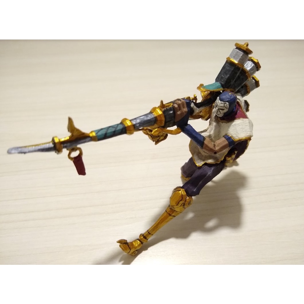Miniatura Jhin skin base 8 cm | Shopee Brasil
