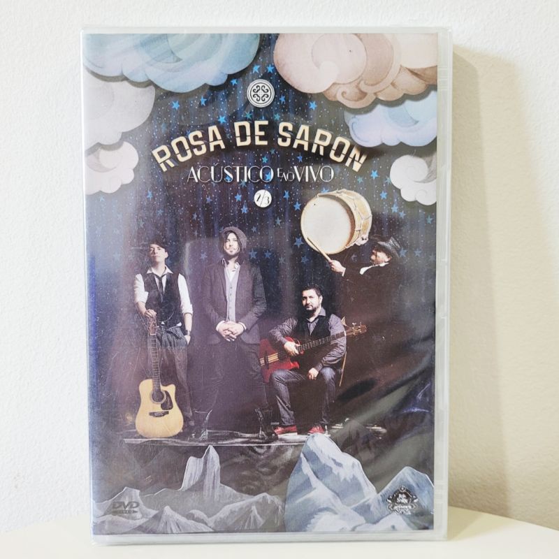 dvd rosa de saron acústico ao vivo lacrado | Shopee Brasil