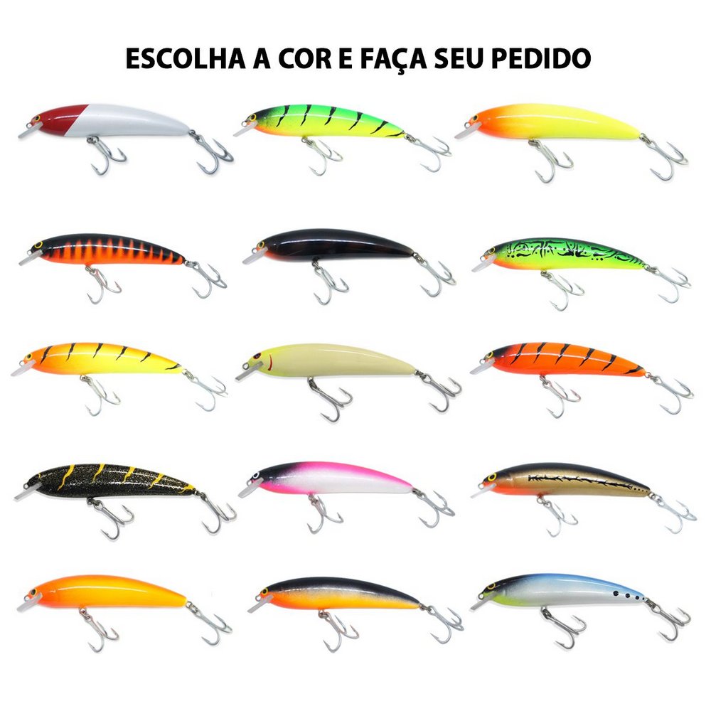 Isca Artificial CMC Hunter 140mm/28g - Para Dourado Tucunaré Amazônico ...