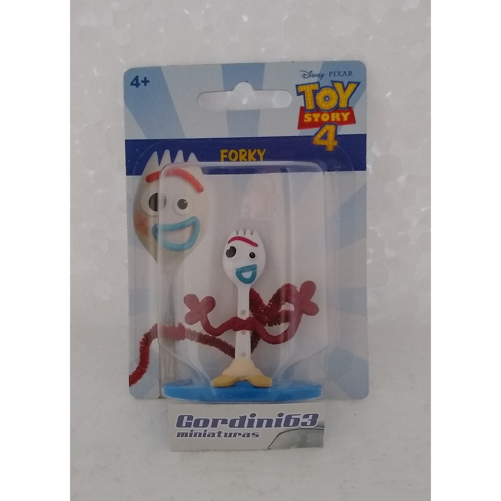 Miniatura de Boneco - Forky Garfinho - Toy Story 4 - 7cm | Shopee Brasil