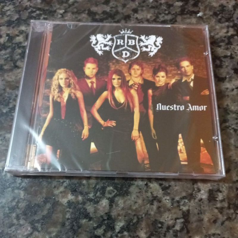 Cd Rbd Nuestro Amor Lacrado Shopee Brasil