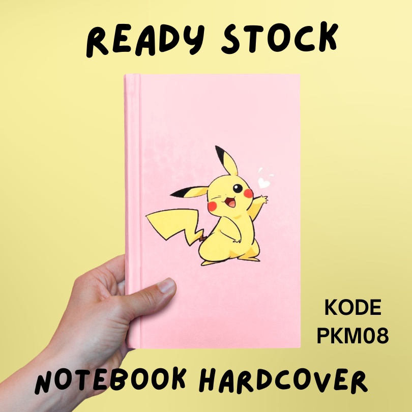 POKEMON PIKACHU NOTEBOOK Livro/Escolar/PKM Código 08 | Shopee Brasil