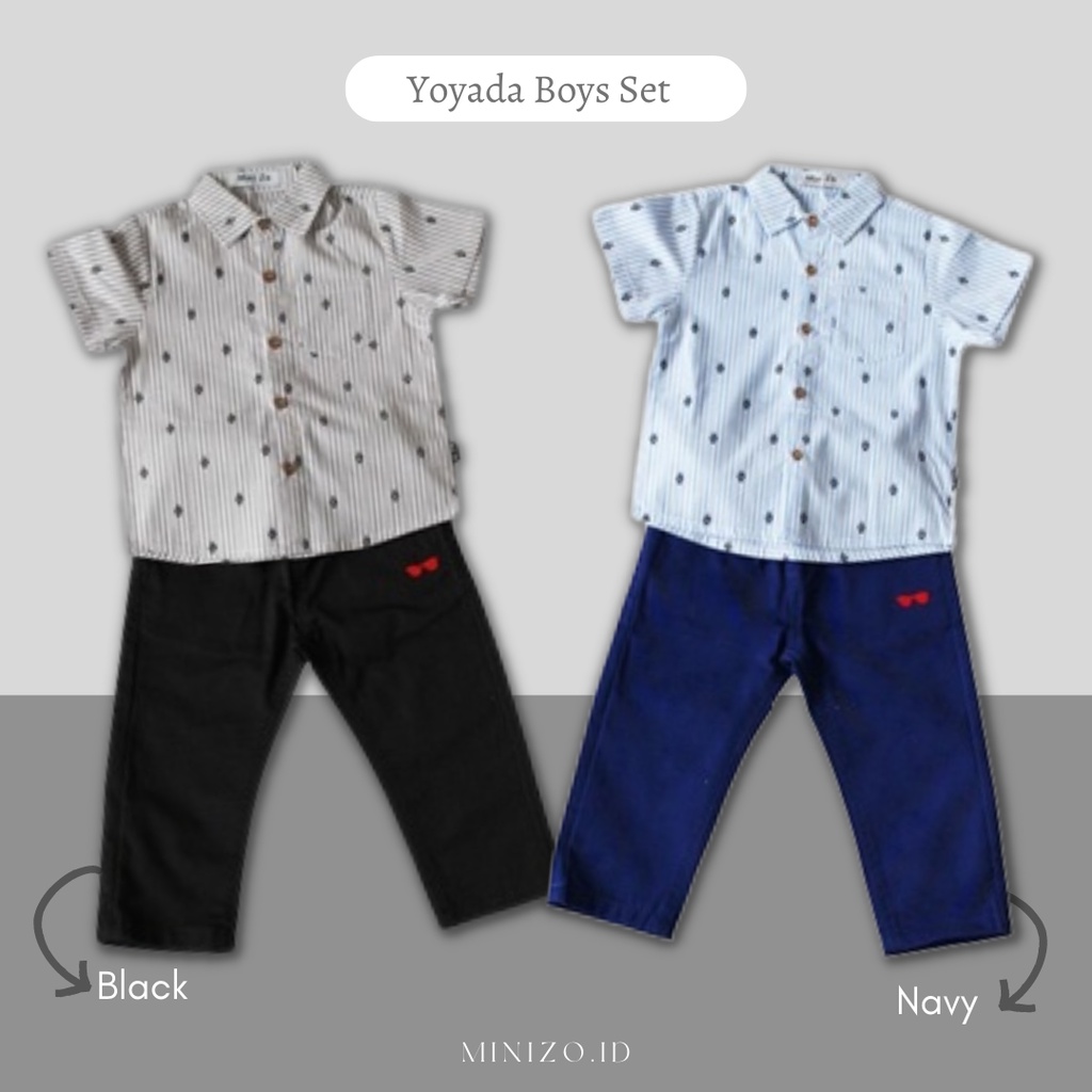 Mini Zo-Conjuntos Yoyada Boys (1-3 Y) | Shopee Brasil