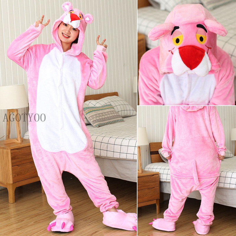 Kigurumi Stitch Animal Pijamas Adultos Girafa Pikachu Panda Cartoon ...