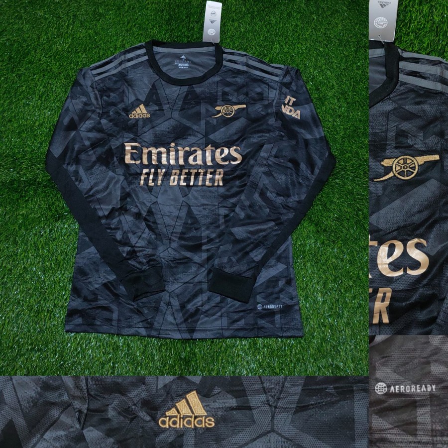 JERSEY LONG SLEEVE ARSENAL LS 2022 2023 Importação Fora Nova Temporada ...