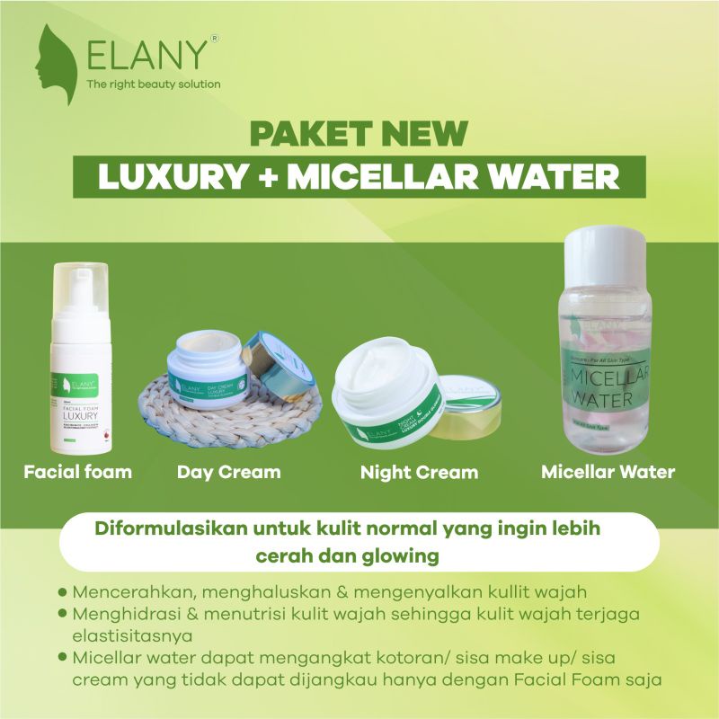 Pacote ELANY SKINCARE LUXURY Contém 4 | Shopee Brasil