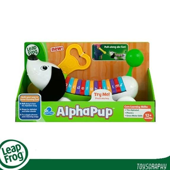 Saltar Rã ALPHA PUP Alfabético ABC Com Som | Shopee Brasil