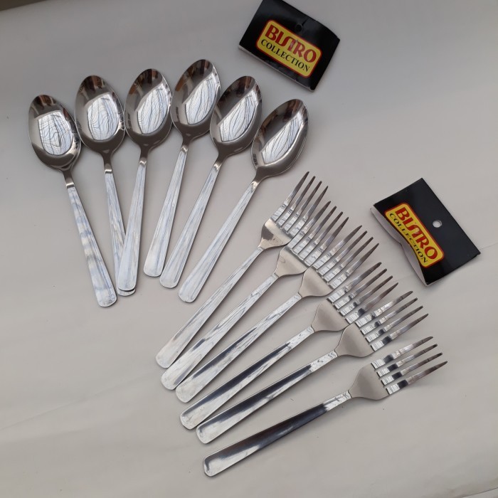 Conjunto De Talheres Bistro | Shopee Brasil