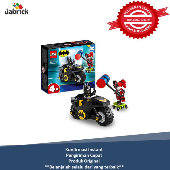 Lego 76220 Dc Batman Versus Harley Quinn , Conjunto De Figuras De Ação ...