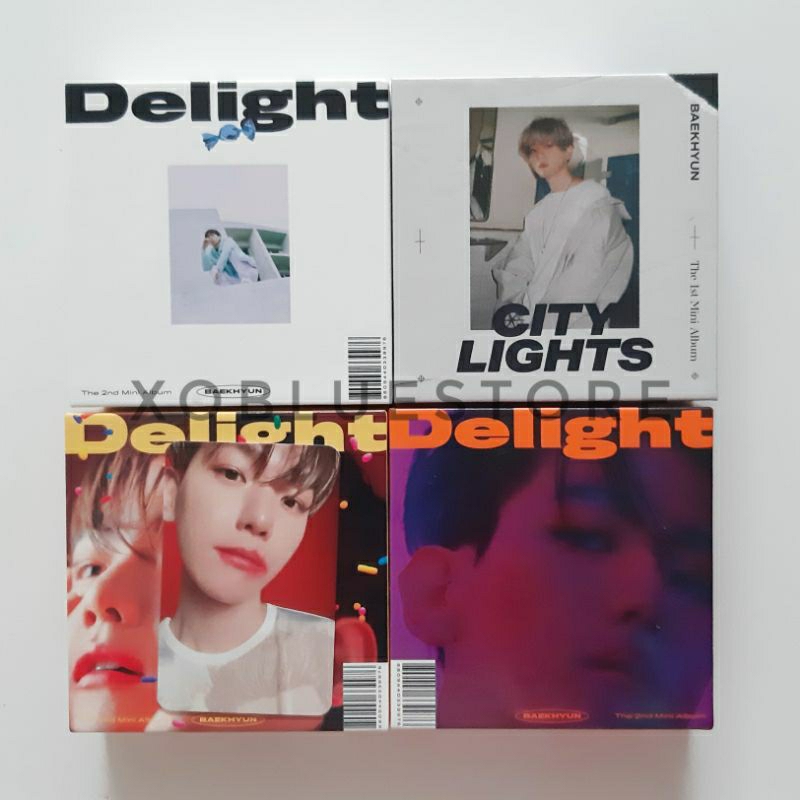 BAEKHYUN DELIGHT ALBUM [Leia A Descrição Do Produto | Shopee Brasil
