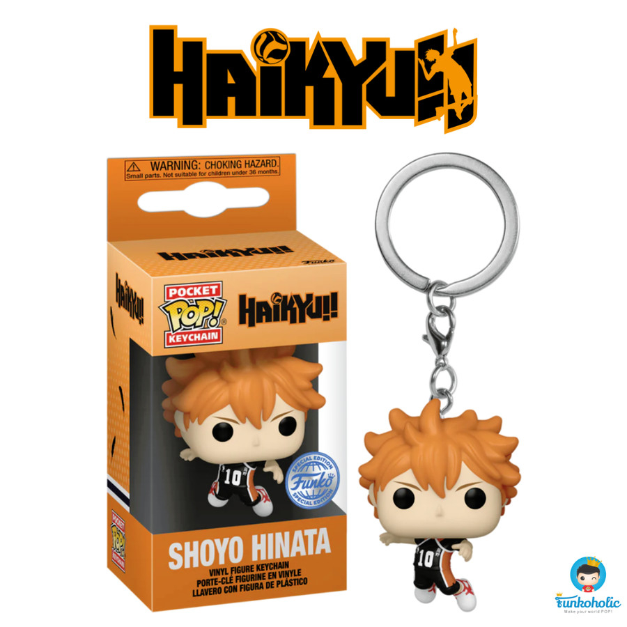 Funko Pocket POP ! Chaveiro Haikyu-Shoyo Hinata | Shopee Brasil