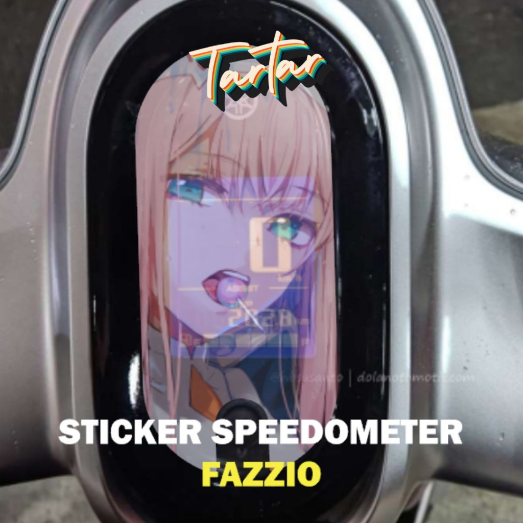 Adesivo Spido/Velocímetro Transparente Anime Yamaha Fazzio | Shopee Brasil