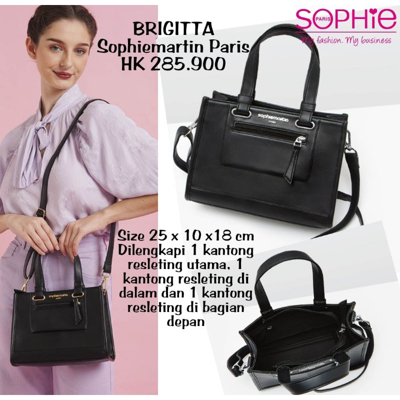 Saco sophie martin paris BRIGITTA | Shopee Brasil