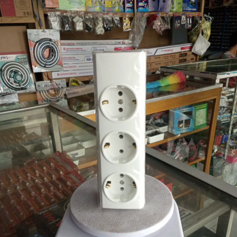 Soquete broco De 3 Furos | Shopee Brasil