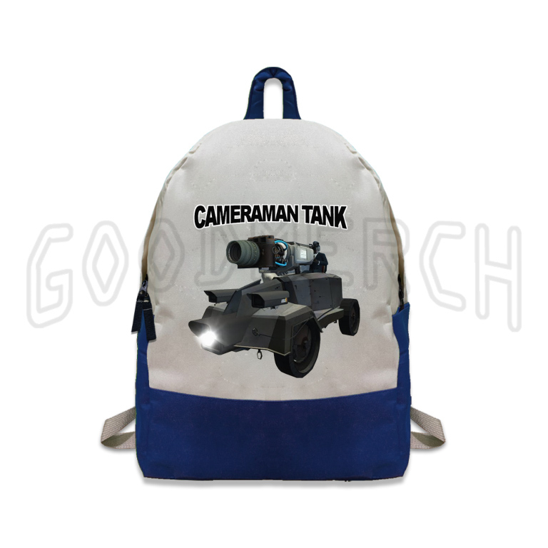 Mochila Kids CAMERAMAN TANK SKIBIDI TOILET/Nome Gratuito Imprimir ...