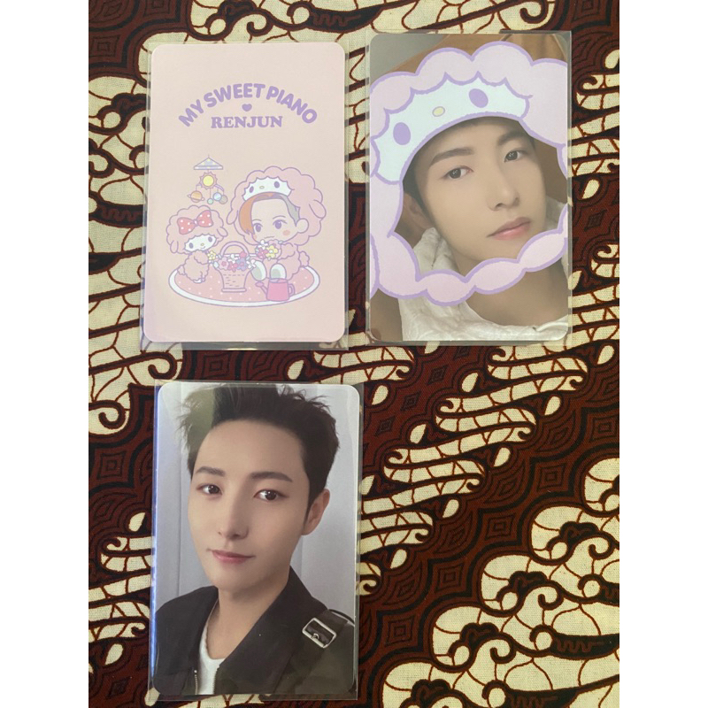 Cartão Comercial Sanrio A B Versão Renjun (TC NCT x Vers)/Conjunto ...