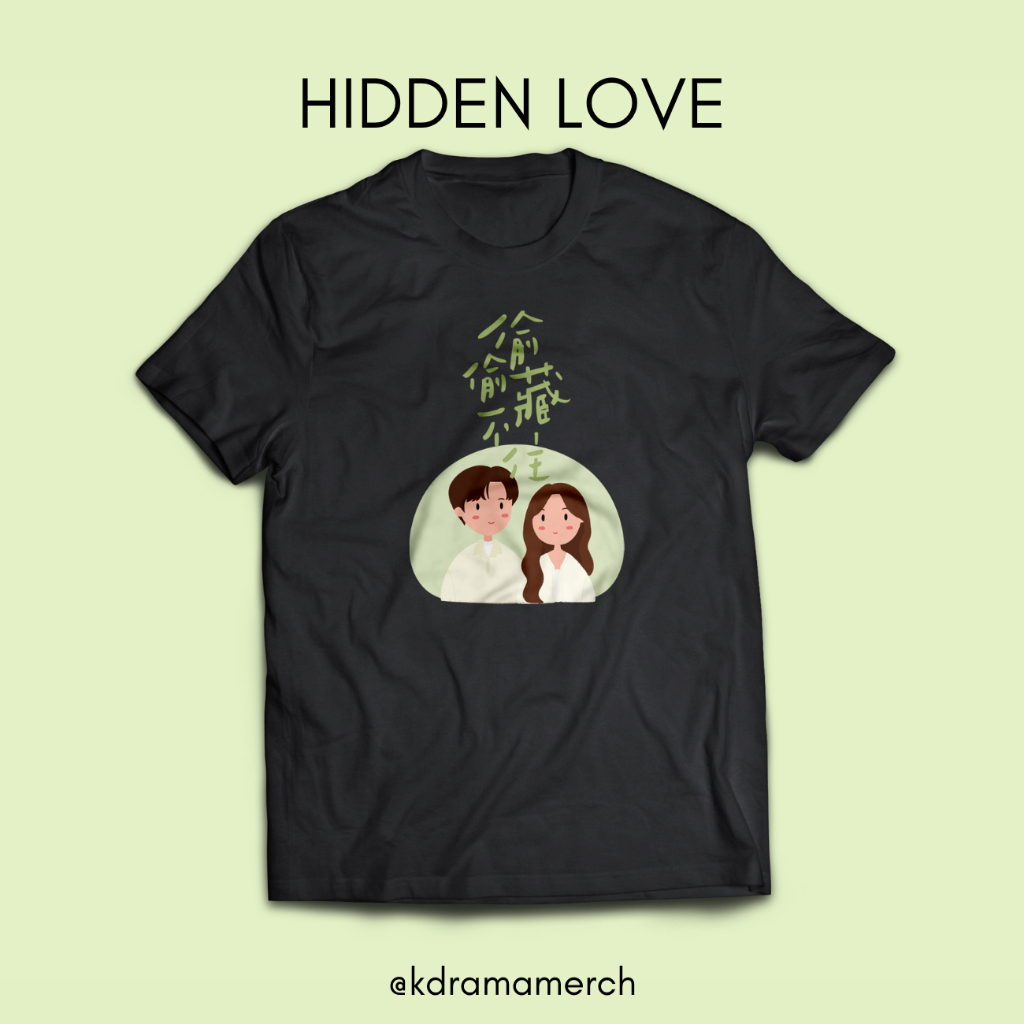 KATUN Hidden LOVE ZHAO LUSI CHEN ZHEYUAN TSHIRT KAOS DRAMA CHINA ...