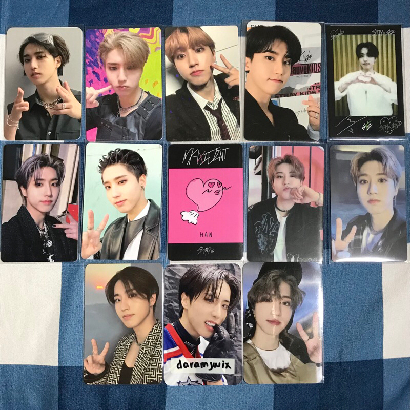stray kids skz han jisung photocard pc pob Álbum maxident Odinary 5star ...