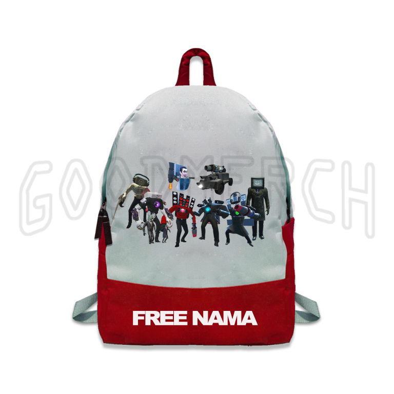 Titan SKIBIDI BACKPACK TOILET CAMERAMAN SPEAKERMAN Projetor MAN ETC ...