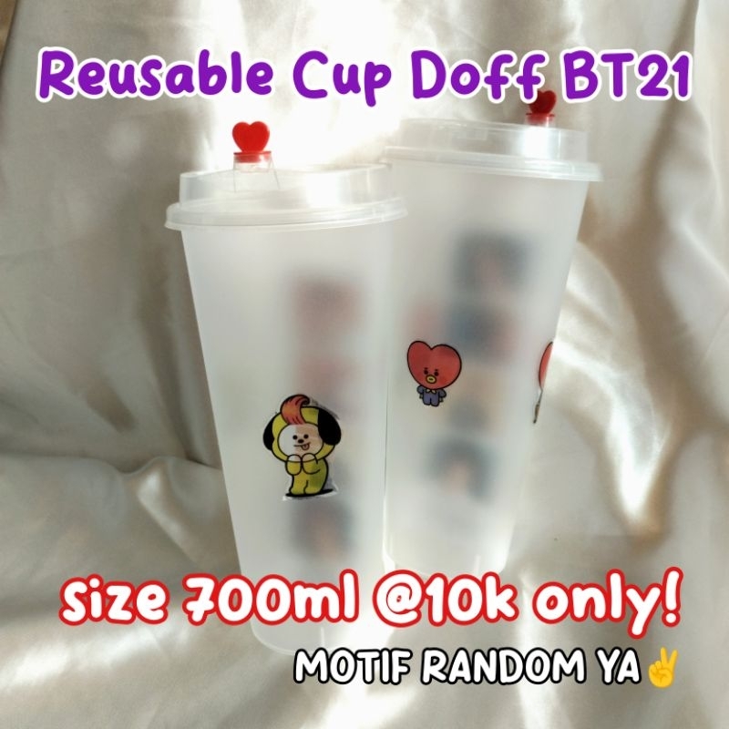 Tumbler-Vidro BT21-BTS 700ml | Shopee Brasil