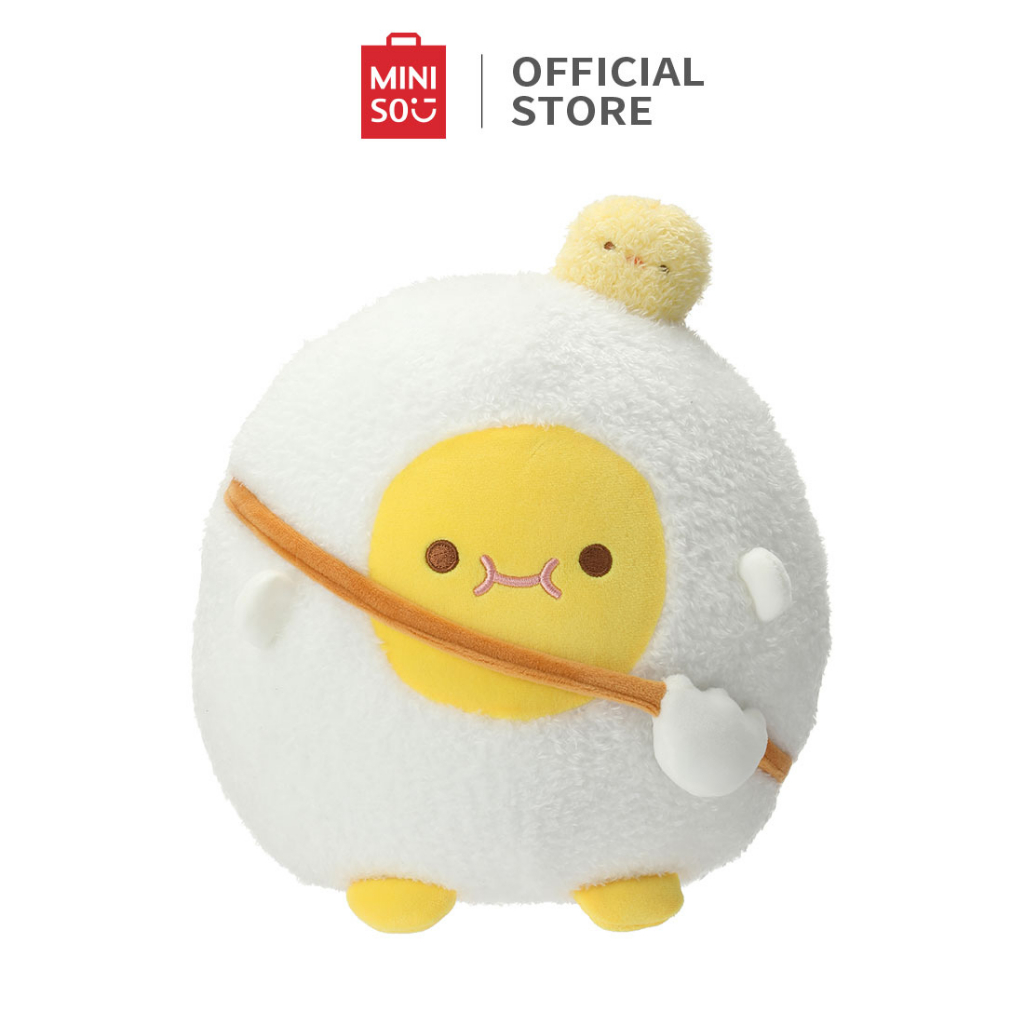 Miniso Almofada De Brinquedo Recheada Boneca De Pelúcia De Ovo Bebê ...