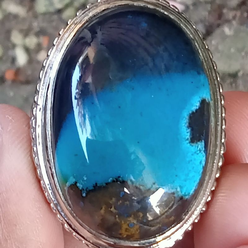Verde Natural bacan Doko Kembang (Agata Ternato Original-Não jade obi ...