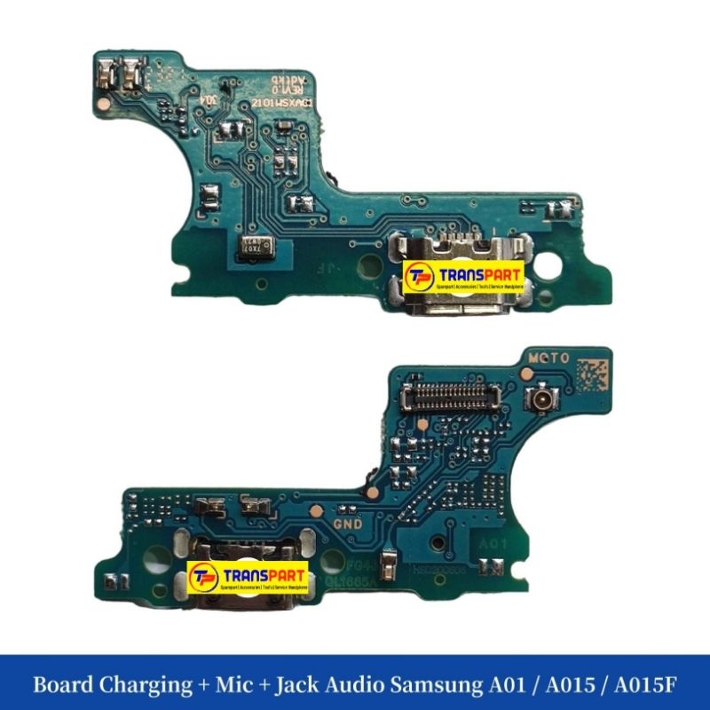 Placa De Carregamento + Mic + Audio Jack Samsung A01/A015/A015F ...