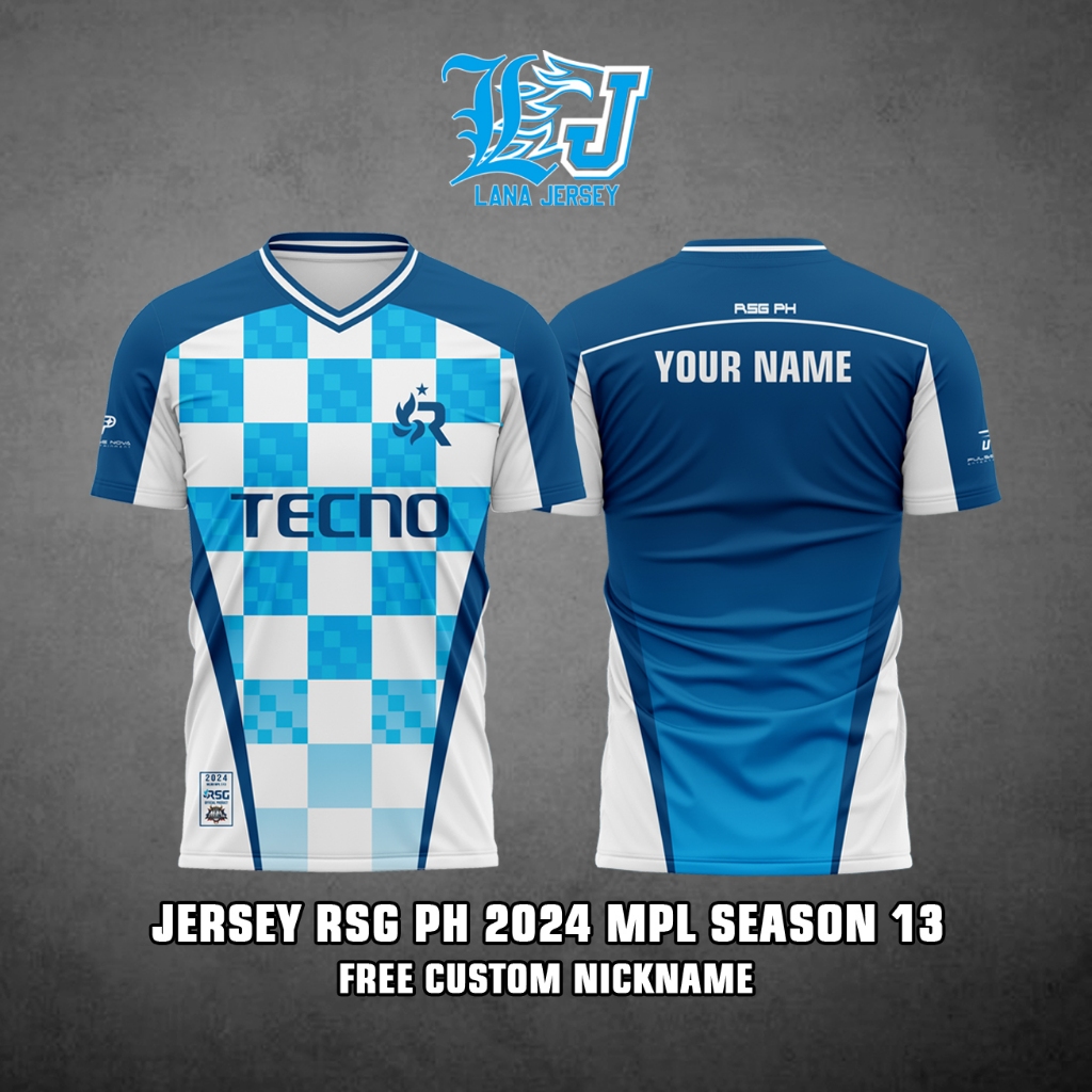 Novo RSG PH MPL SEASON 13 2024 JERSEY (Apelido Personalizado Gratuito ...
