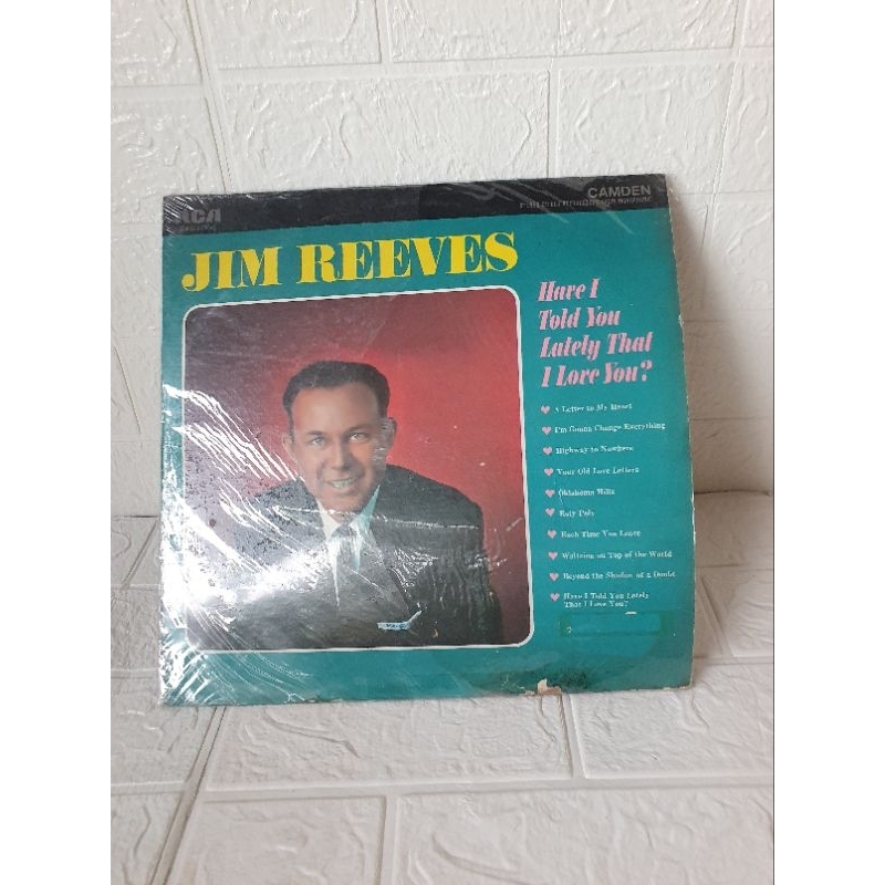 HITAM Jim Reeves Disco De Vinil | Shopee Brasil