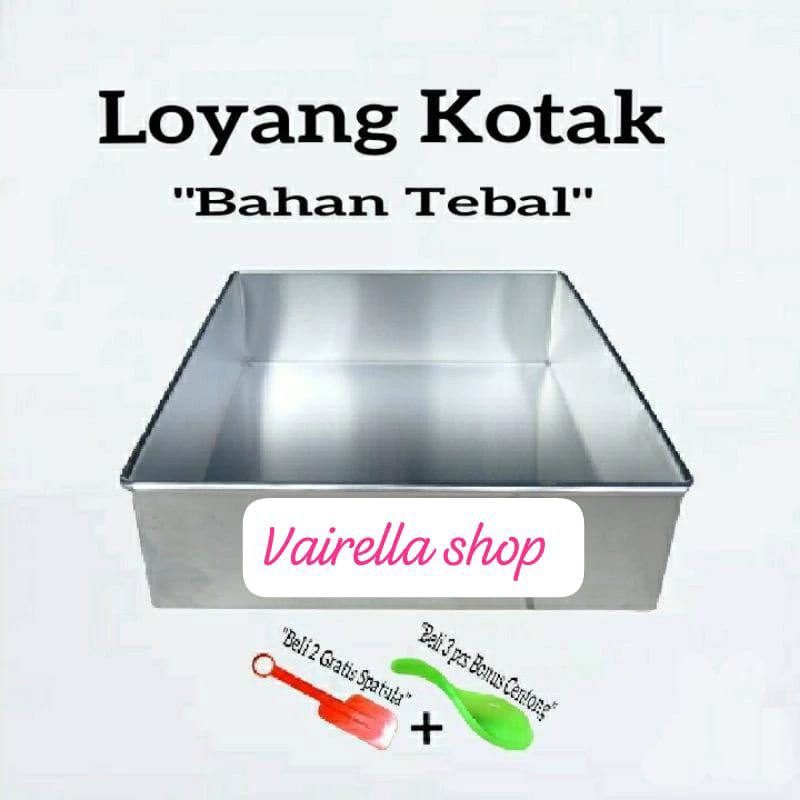 Panela De Esponja Quadrada Pan/Square CAKE , Lata De Alumínio De Placa ...