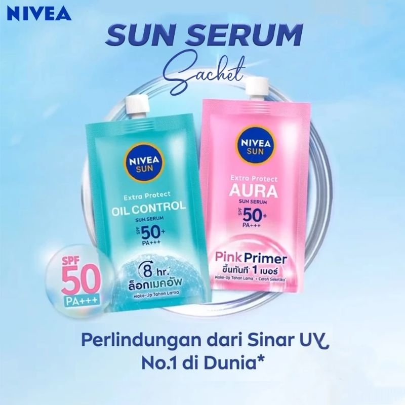 Nivea Sun Extra Protect Serum SPF50 PA + 7ml-Protetor Solar Sachet ...