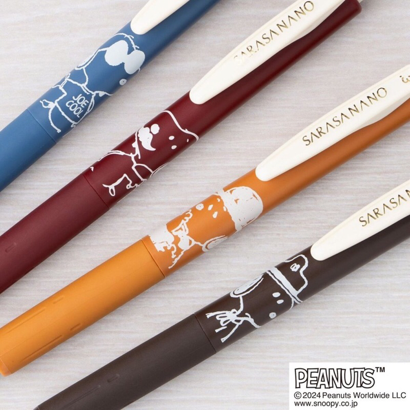 Zebra Sarasa Nano Peanuts Snoopy 0.3 Mm 0.38 Caneta De Tinta Gel ...