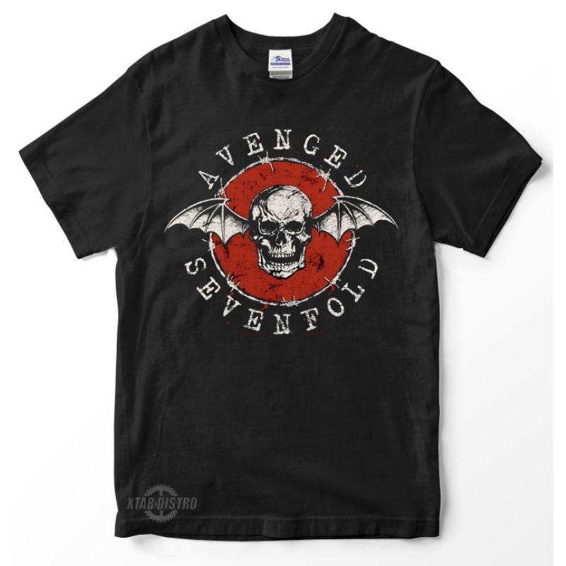 Camiseta Avenged SEVENFOLD Red bat band De metal a7x av7x | Shopee Brasil