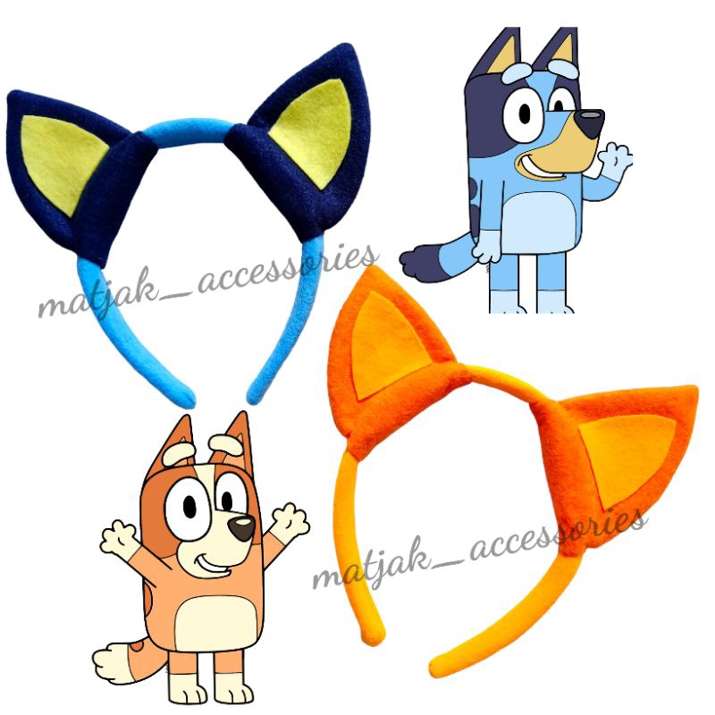 Bluey Inspirado Personagem Bandana Bingo Cosplay De Desenho Animado ...